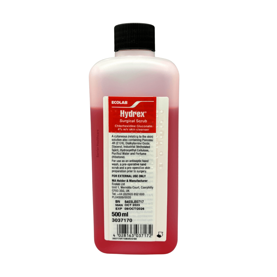 Hydrex Surgical Scrub 500ml – Barrier Healthcare