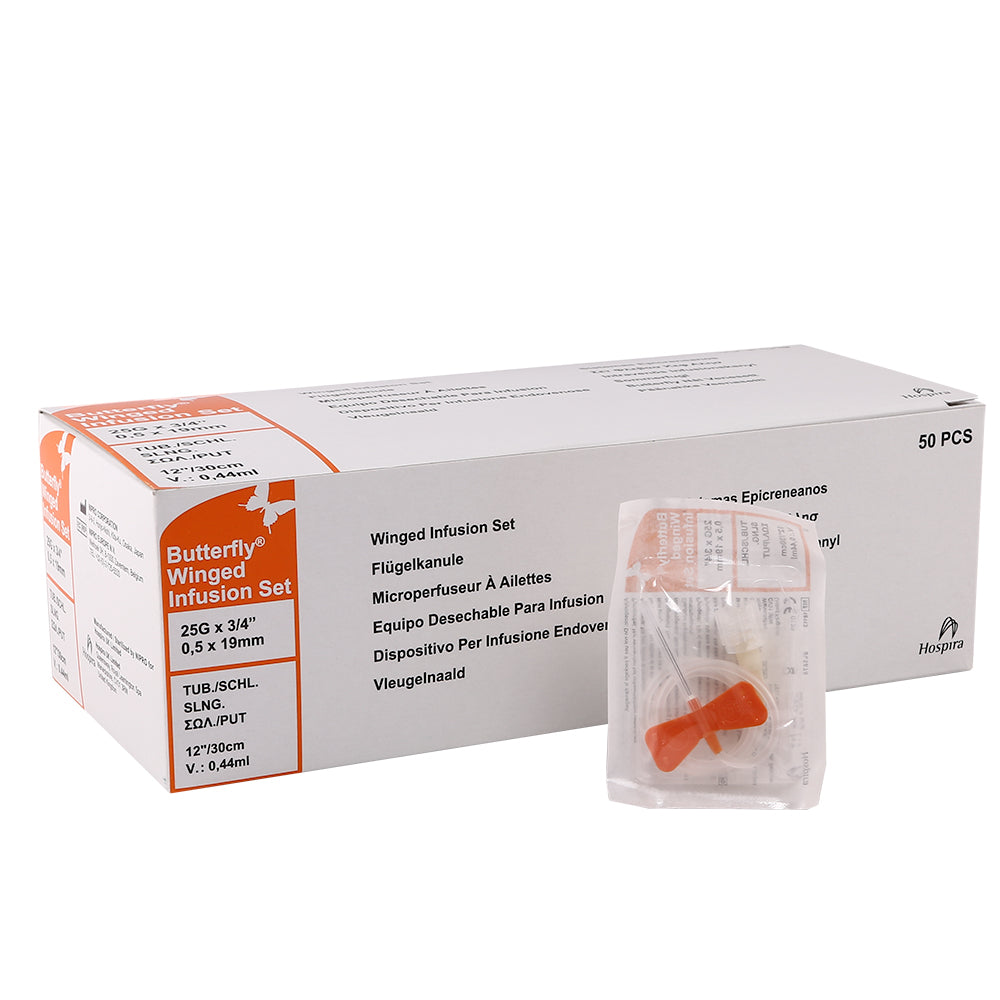 Butterfly Winged Needle Infusion Set 25g | Barrier Healthcare