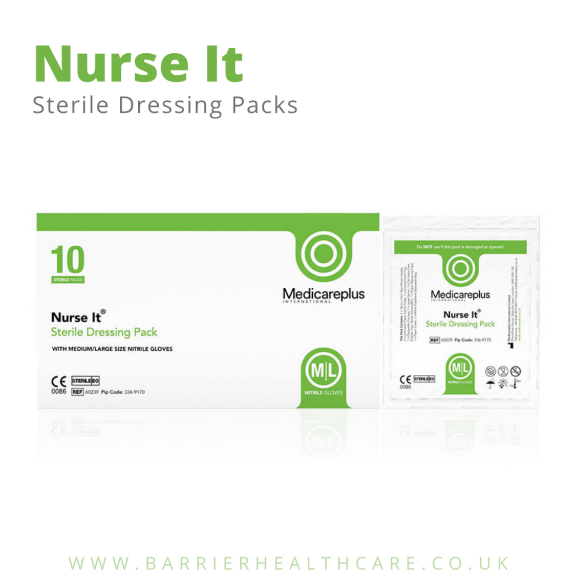 Nurse it Sterile Dressing Packs | Barrier Healthcare