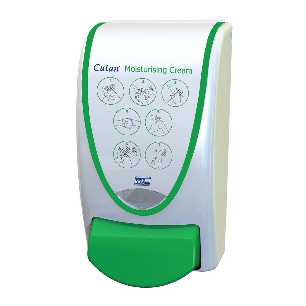 Cutan Deb Hand Cream Dispenser 1L Green | Barrier Healthcare