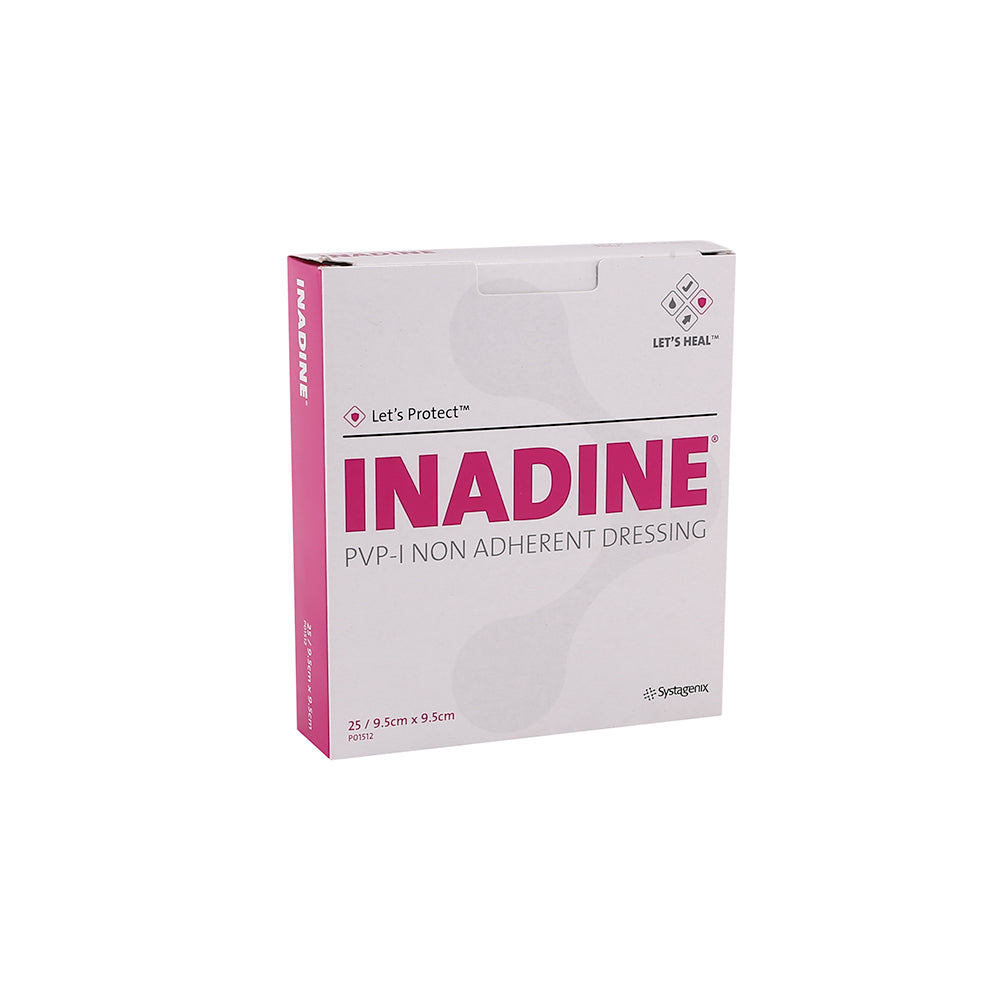 Inadine® PVP-I Non-adherent Dressing 5 x 5cm | Barrier Healthcare