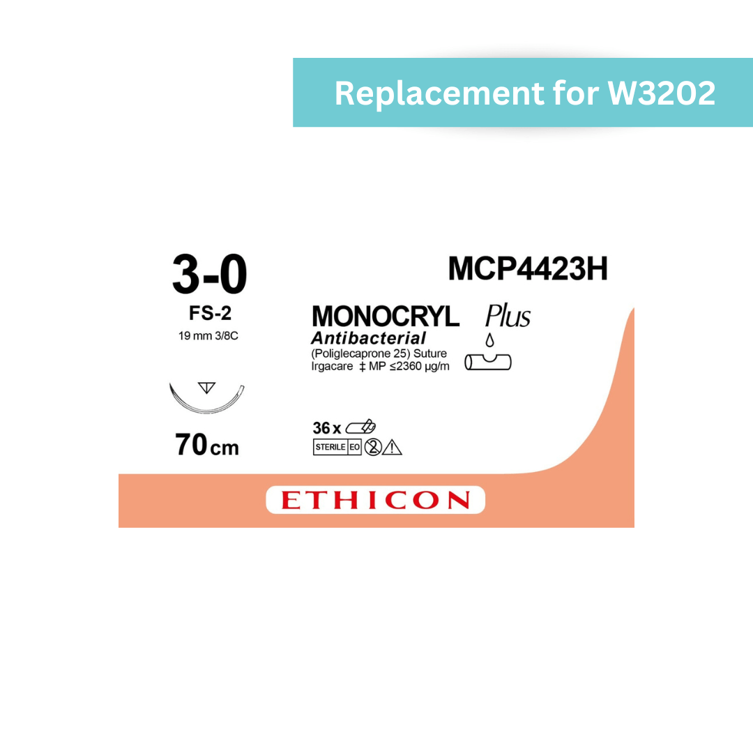 Monocryl 3-0 Plus UD 27in USP3-0 | Barrier Healthcare