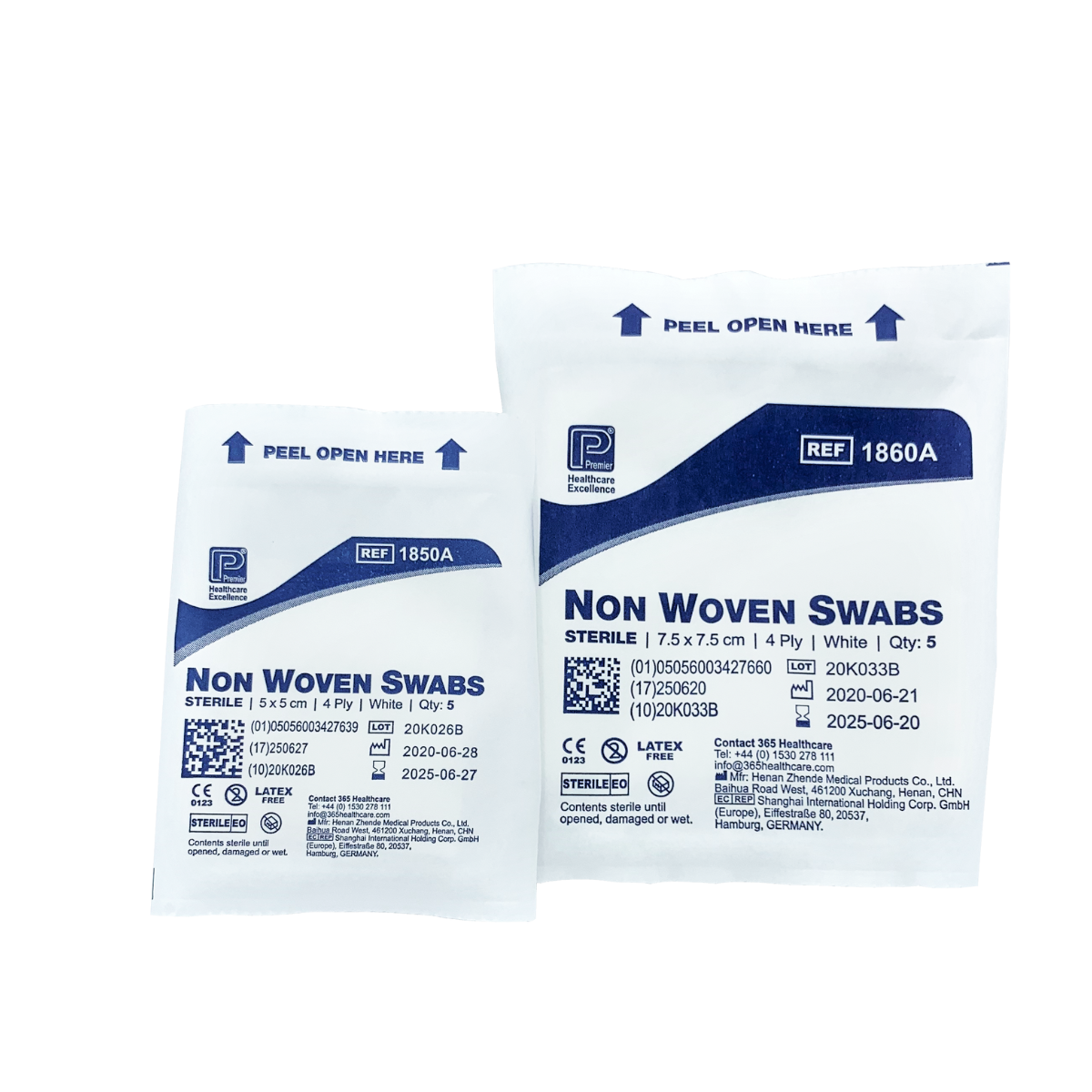 Premier Gauze Swabs Sterile 5 x 5cm – Barrier Healthcare