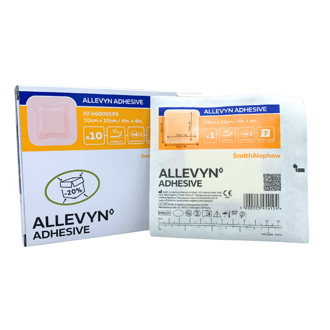 Allevyn Adhesive Dressing 10 x 10cm | Barrier Healthcare