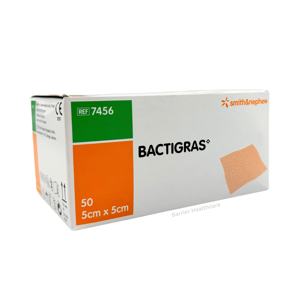 Bactigras Paraffin Gauze Dressing 5 x 5cm | Barrier Healthcare